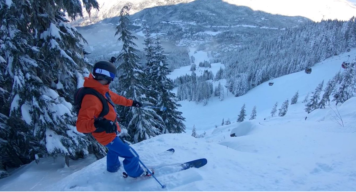 Pro Mountain Biker Rémy Métailler Shreds Whistler in Winter