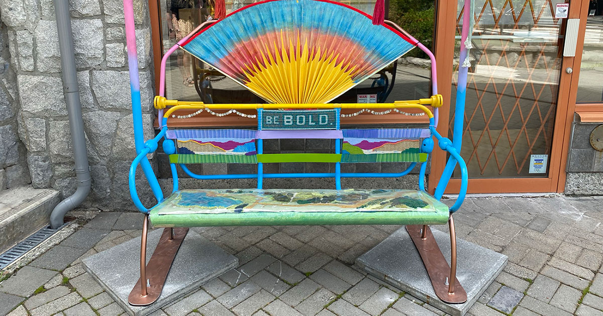 Tour Whistler's chairlift art