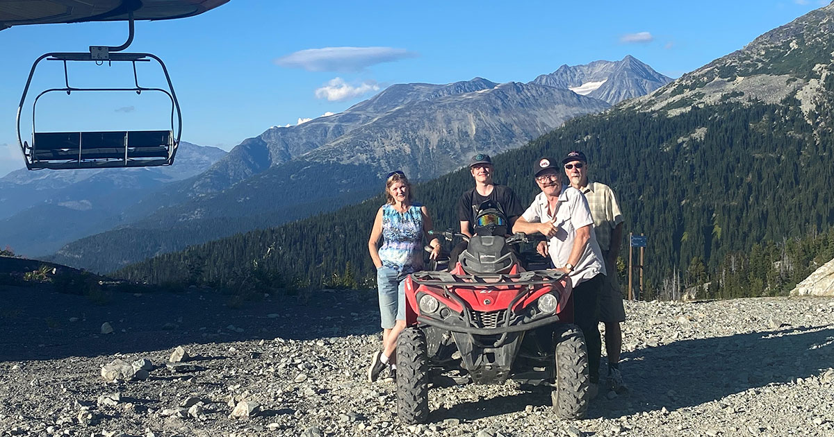 Mountain Top ATV Dining Adventure in Whistler