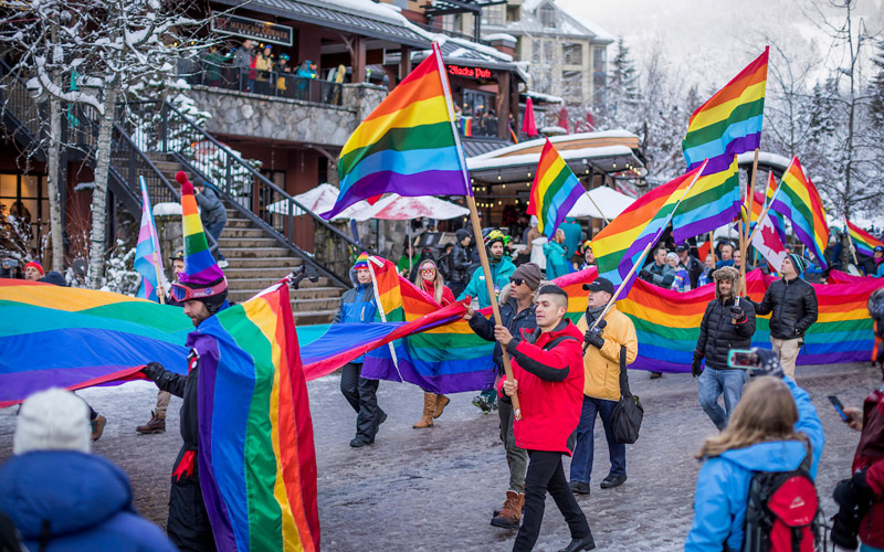 Whistler BC Canada | Whistler Pride and Ski Festival